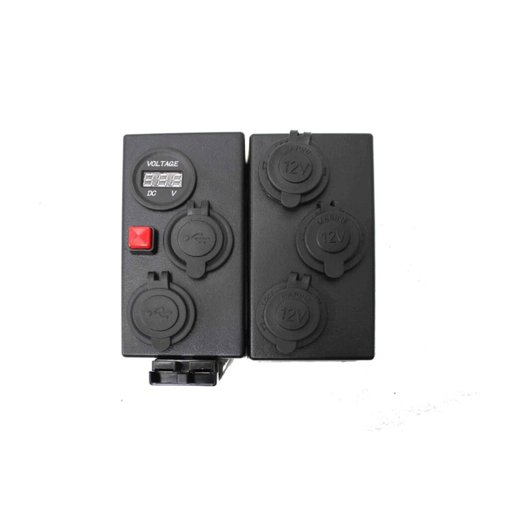 12 Volt Dc Multi Outlet Control Box And Power Distribution | All 12 Volt